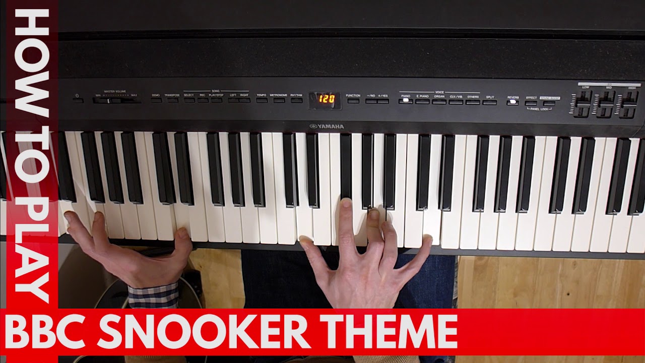 How To Play the BBC Snooker Theme Tune on Piano - YouTube