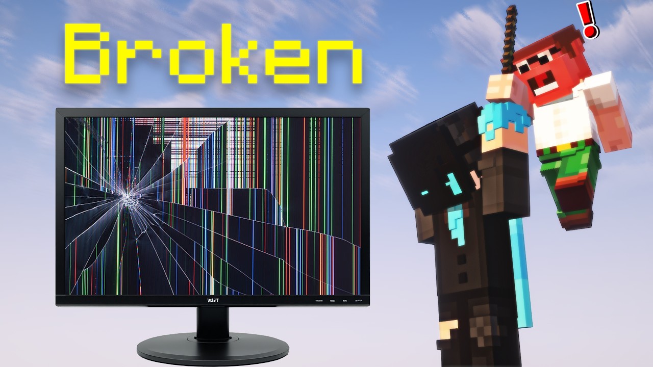 I broke My Monitor and I am Asian - YouTube