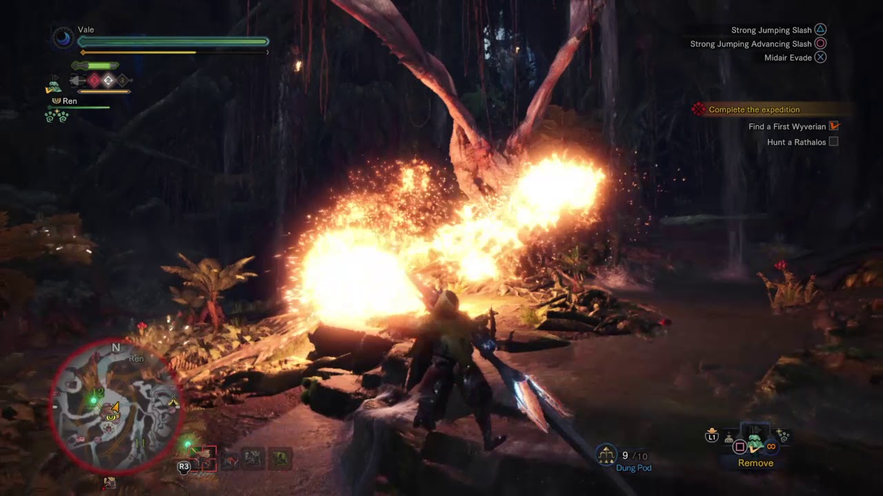 {Monster Hunter World}-Rath Learns Throw - YouTube