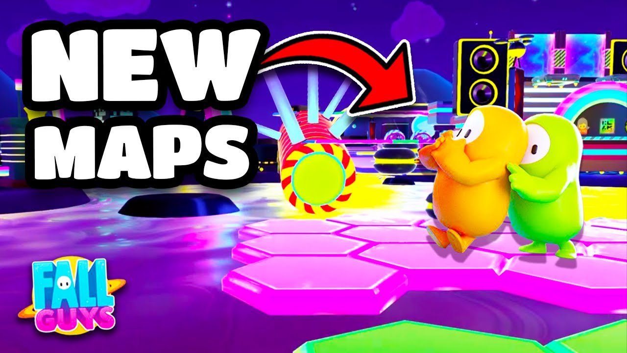 More NEW MAPS in Fall Guys Season 2! - YouTube