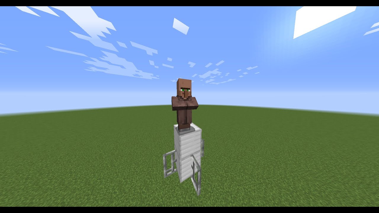 villager rocket - YouTube