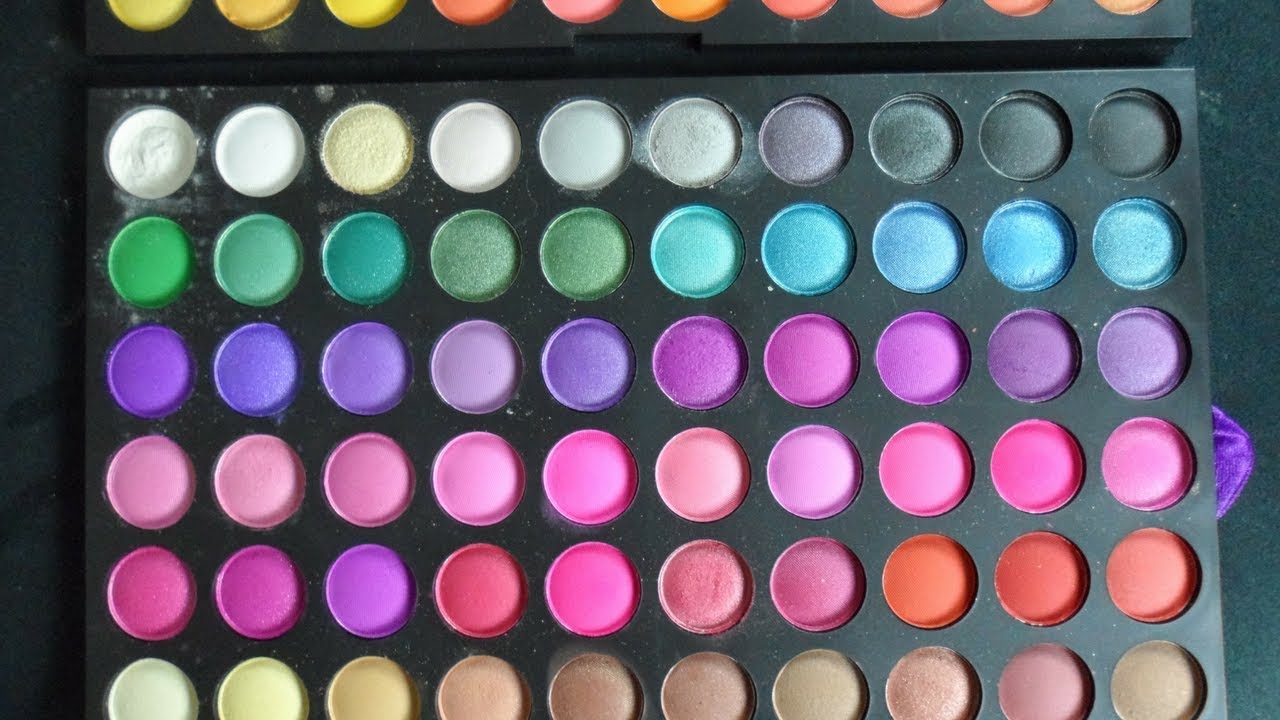 SHANY COSMETICS EYESHADOW PALETTE REVIEW AND SWATCHES! - YouTube