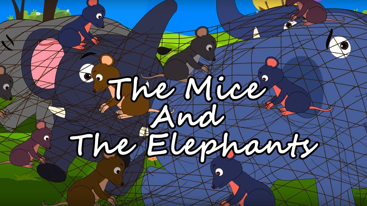 The Mice And The Elephants || Animated Stories For Kids - YouTube