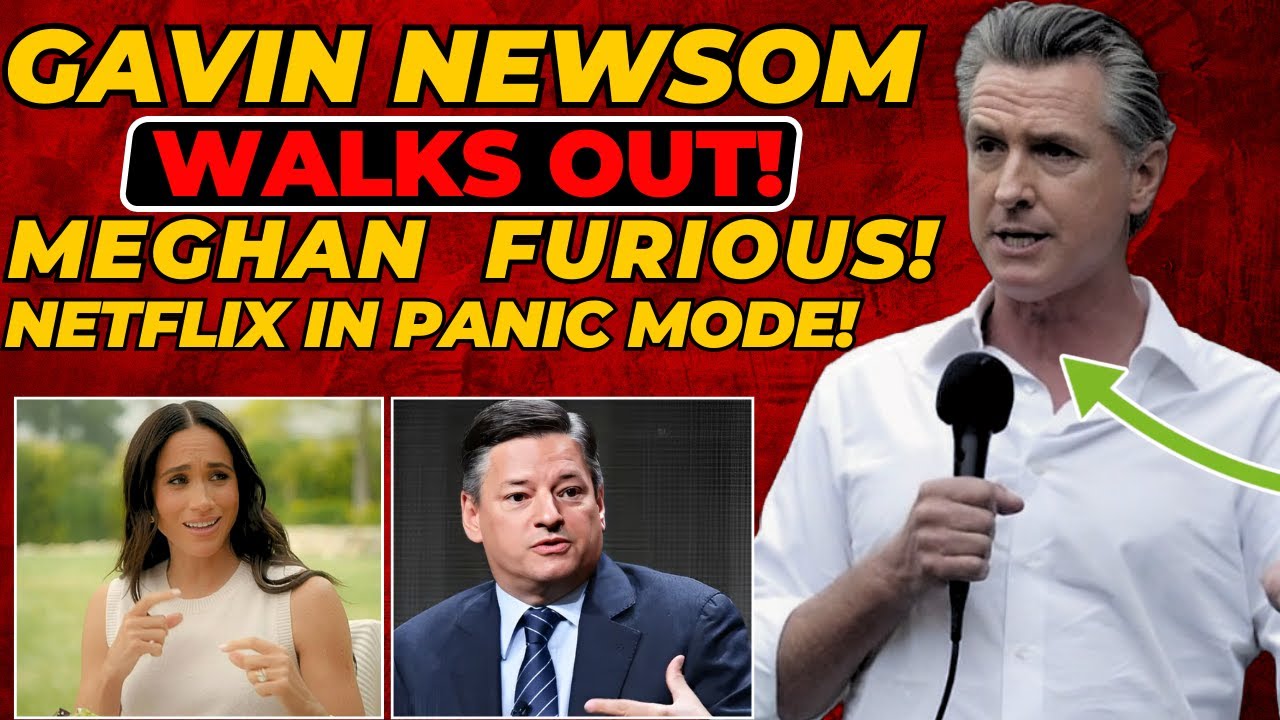 Gavin Newsom BRUTALLY DESTROYS Meghan Markle During Netflix Meltdown ...