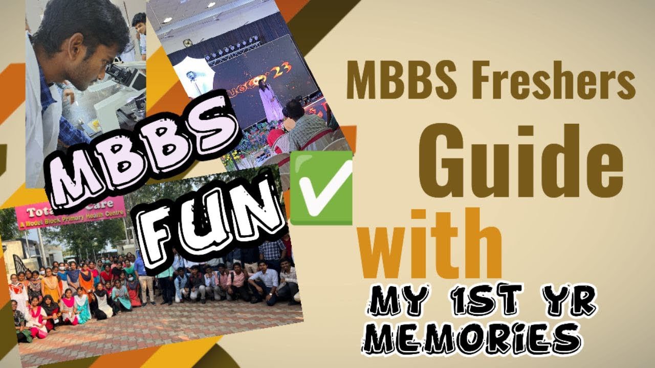 MBBS freshers guide|All about 1st year| - YouTube