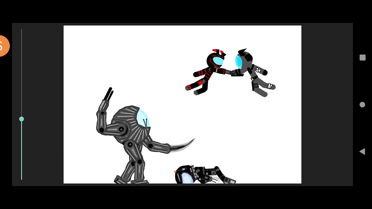 the 3 fighters animation - YouTube