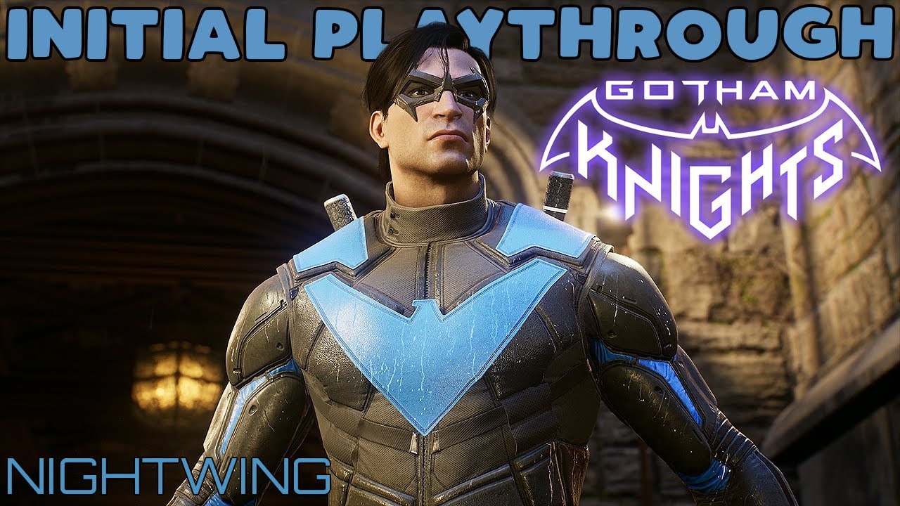 PLAYING GOTHAM KNIGHTS AS NIGHTWING!! - YouTube
