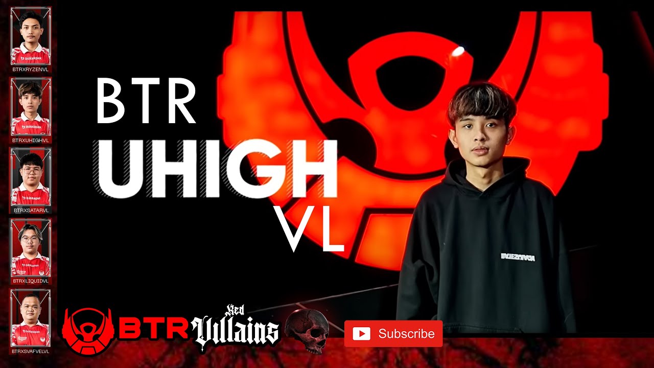 BTR uHigh VL | BTR VL | Bigetron Red Villain's - YouTube