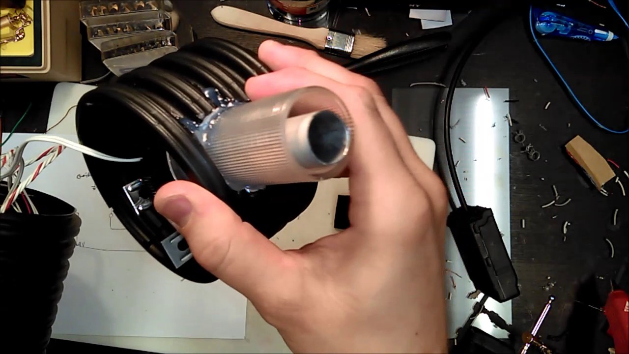 Building a Star Trek Borg Costume [25] - Demonstration of the light ...