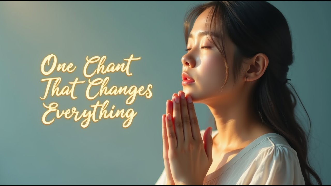 One Chant That Changes Everything | Nichiren Buddhism - YouTube