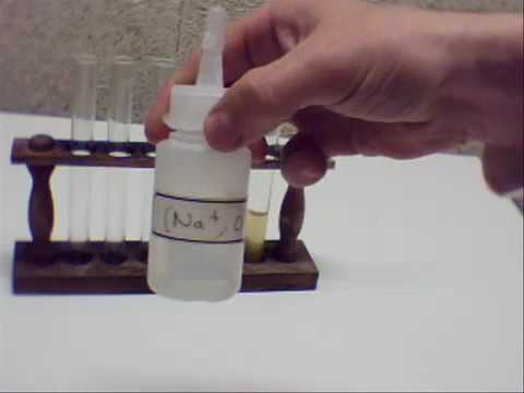 Test des ions fer II - YouTube