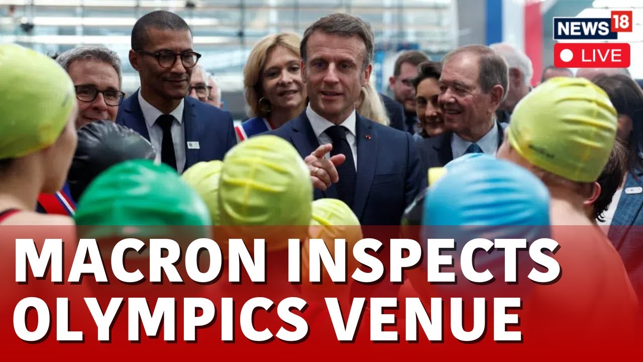 French President Emmanuel Macron Visits Paris Before Opening Of The ...