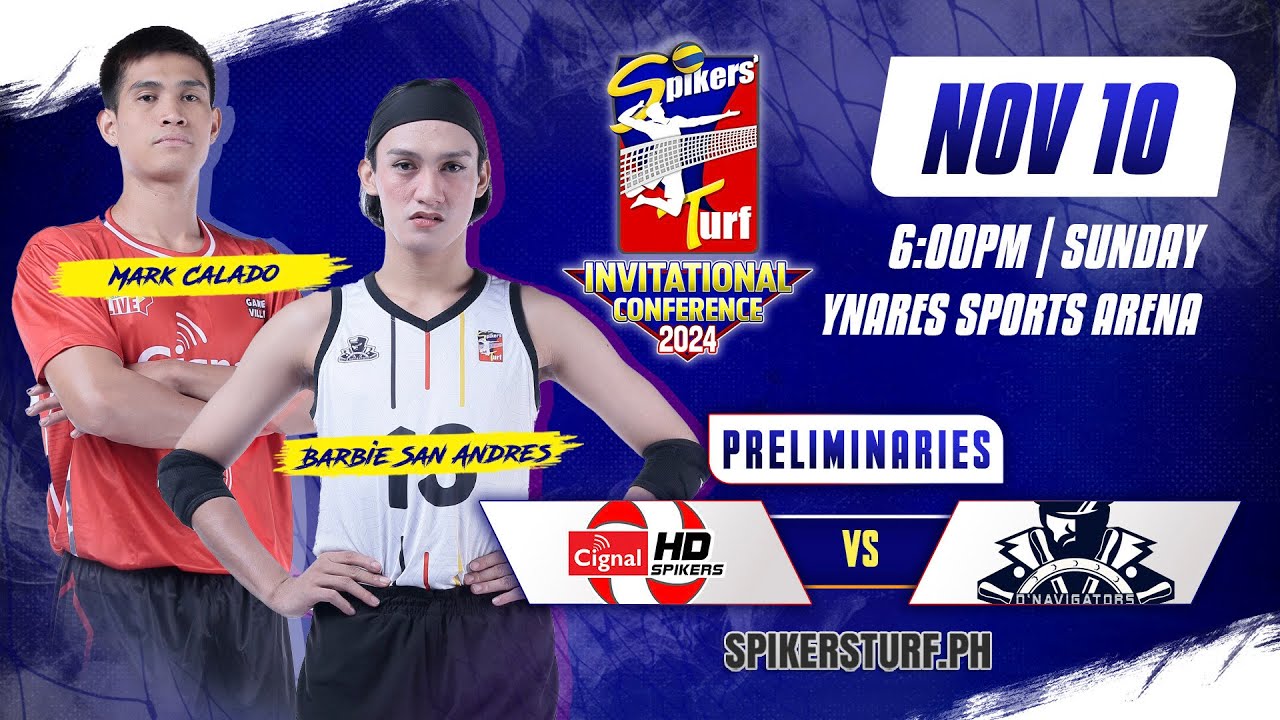 CIGNAL vs. D'NAVIGATORS - Full Match | Preliminaries | 2024 Spikers ...