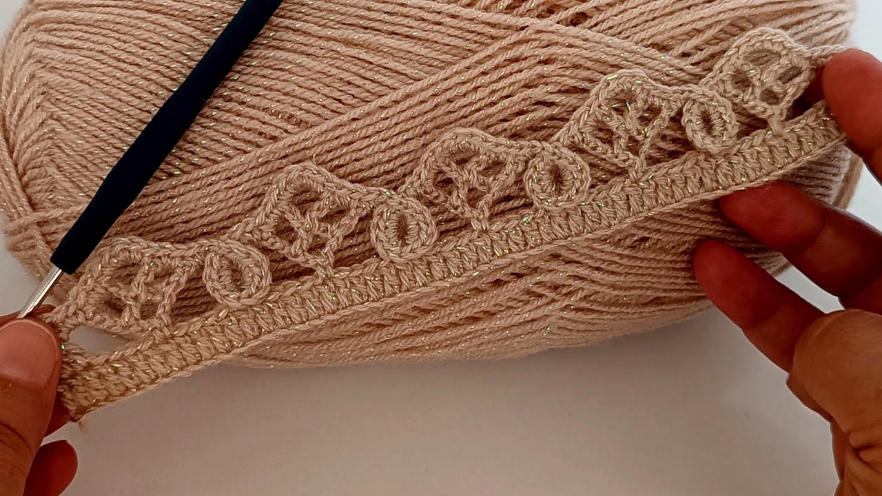 EXTRAORDINARY DESIGN! You will see the new crochet stitch for the first ...
