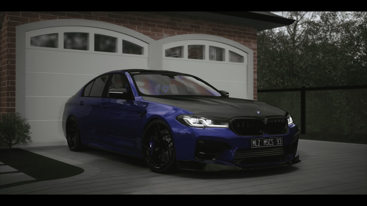 M5 CS drone view on shutoko - YouTube