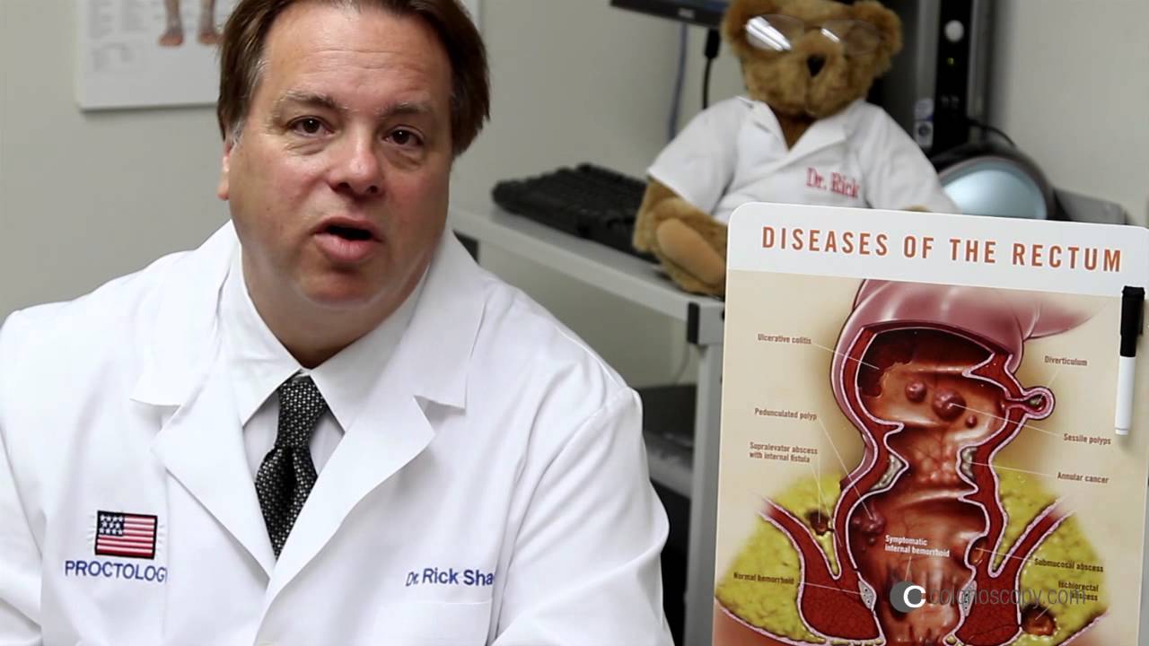 How do you get Hemorrhoids Dr Rick Shacket - YouTube
