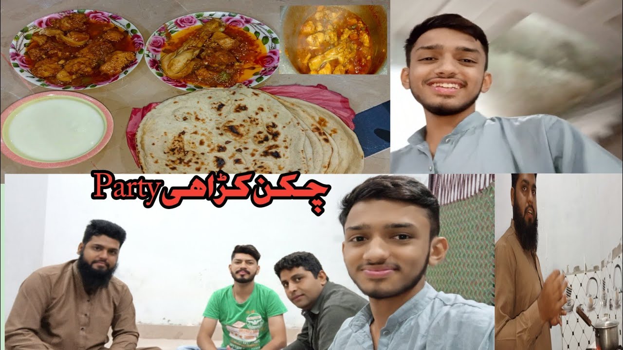 Chicken Karahi Party with bhi Log full recipe by molvi sab..😋 in easy ...