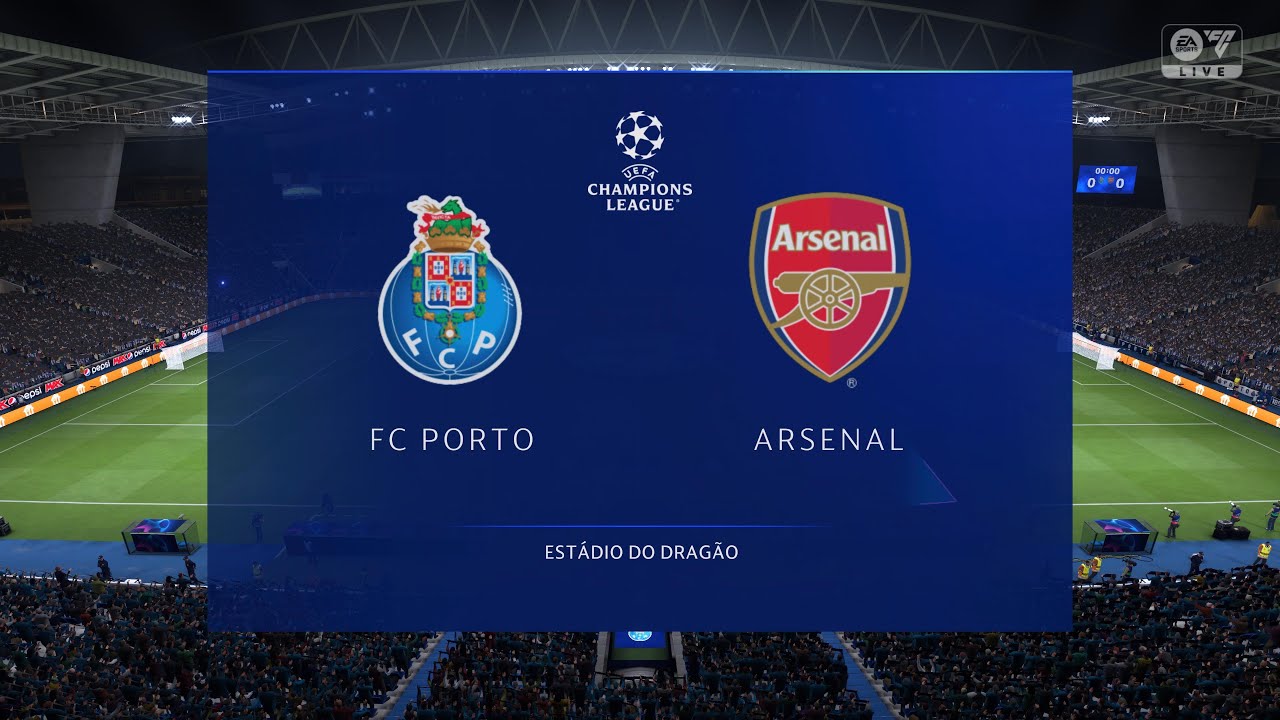 FC Porto vs Arsenal | UEFA Champions League Round Of 16 - 21st February ...