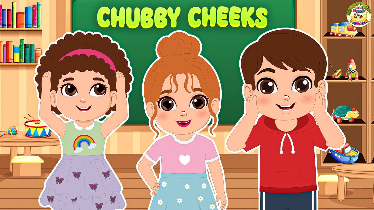 Chubby Cheeks Dimple Chin | Nursery Rhymes | Easy To Learn | MaMa ...