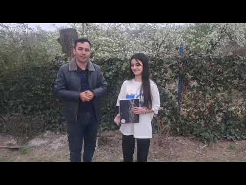 Qusar rayon,Yasab kənd tam orta məktəbinin qabaqcil və nümunəvi şagirdi-Arazova Huru