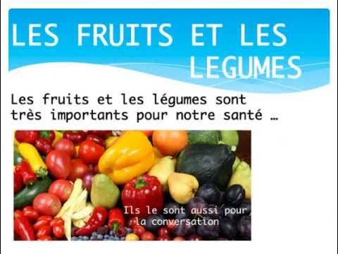 leçon vocabulaire expression fruits et légumes BIENVENUE - YouTube