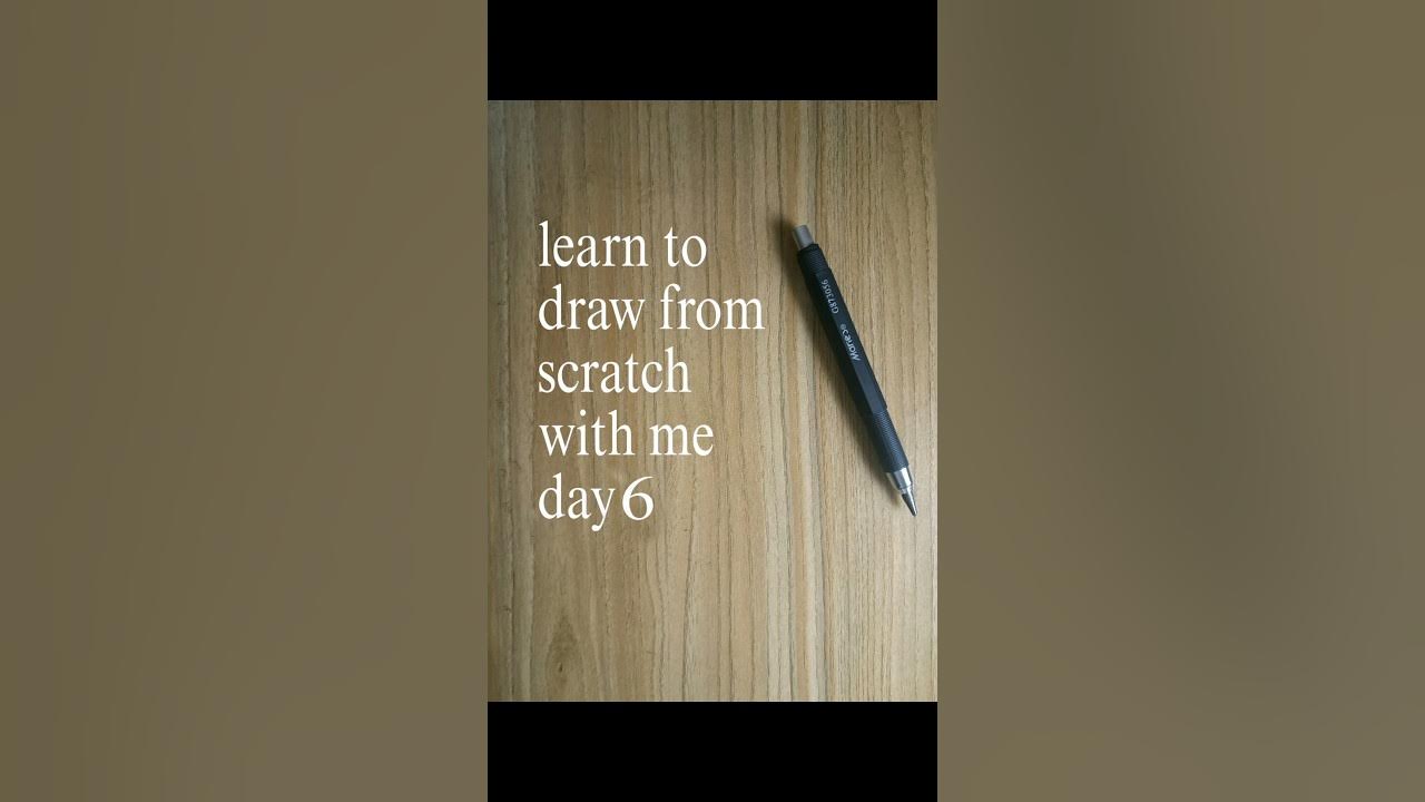 learn to draw from scratch with me day 6/366 #shorts #artist - YouTube