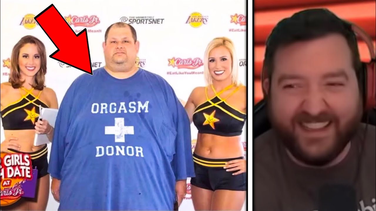 Fat Guy WINS Contest to Meet Cheerleaders | PKA - YouTube