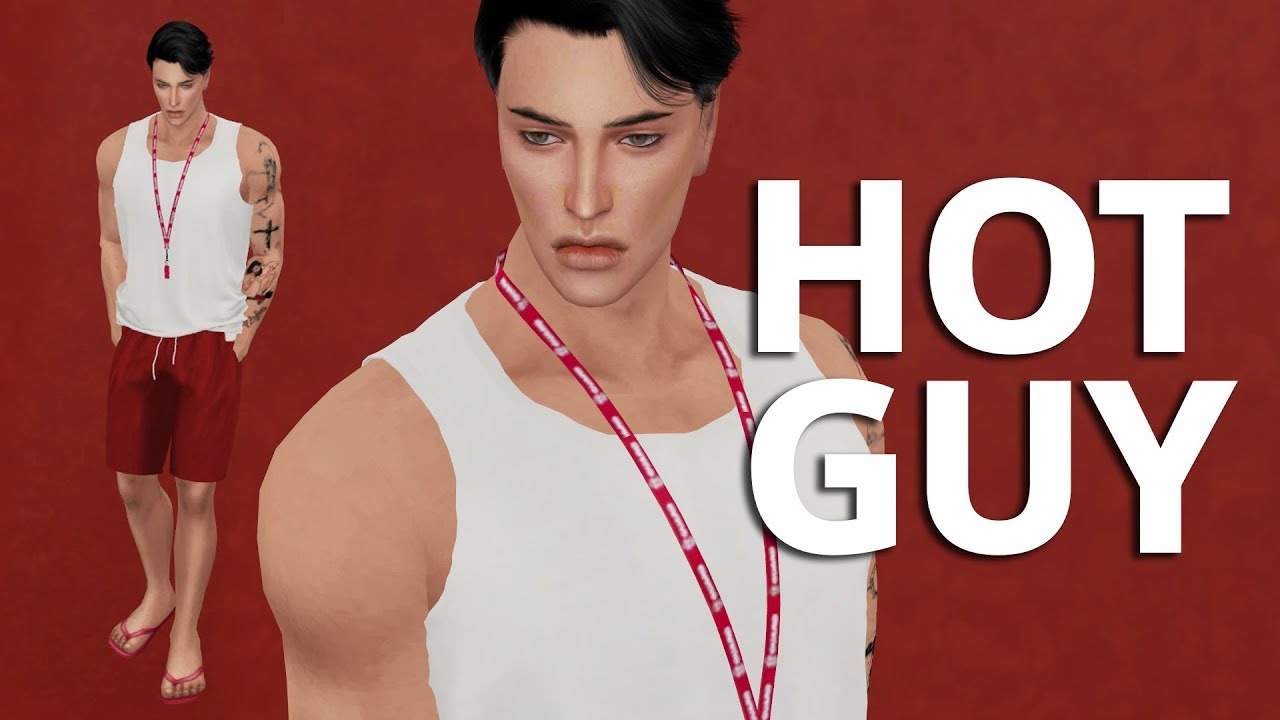 Sims 4｜Hot Guy ∥ Create A Sim - YouTube