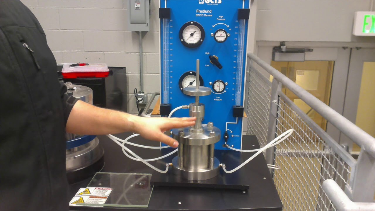 Soil Water Retention Curve Experiment - YouTube