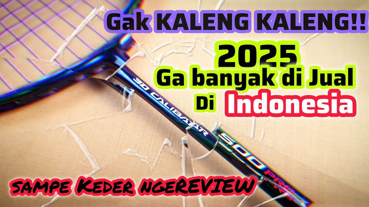 Review raket lining 3D calibar 500 PRO 🔥 | Raket kelas atas lining ...