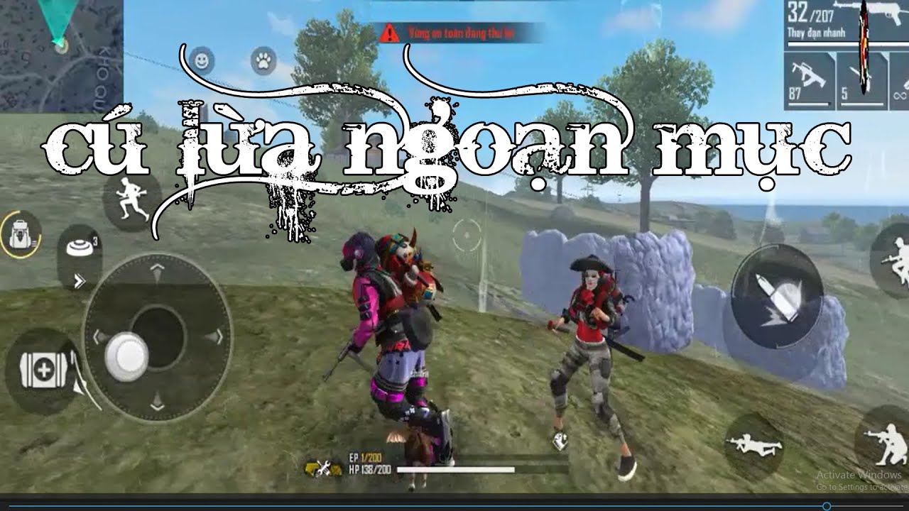 Free Fire cu lua ngoan muc - YouTube