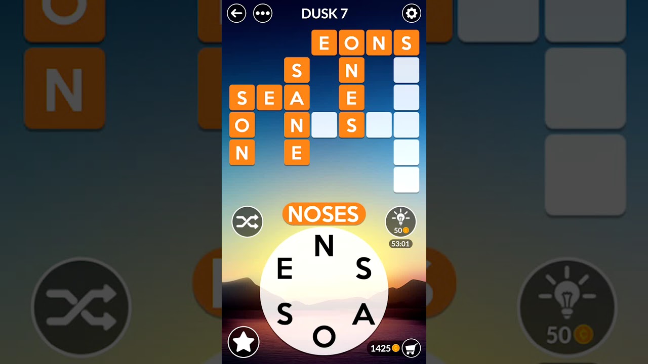 Wordscapes Dusk 7 | Wordscapes Answers - YouTube