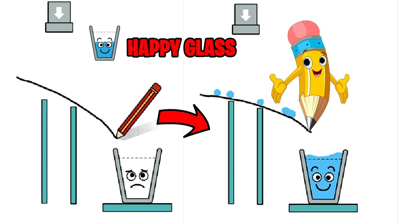 HAPPY GLASS | GAMEPLAY - YouTube