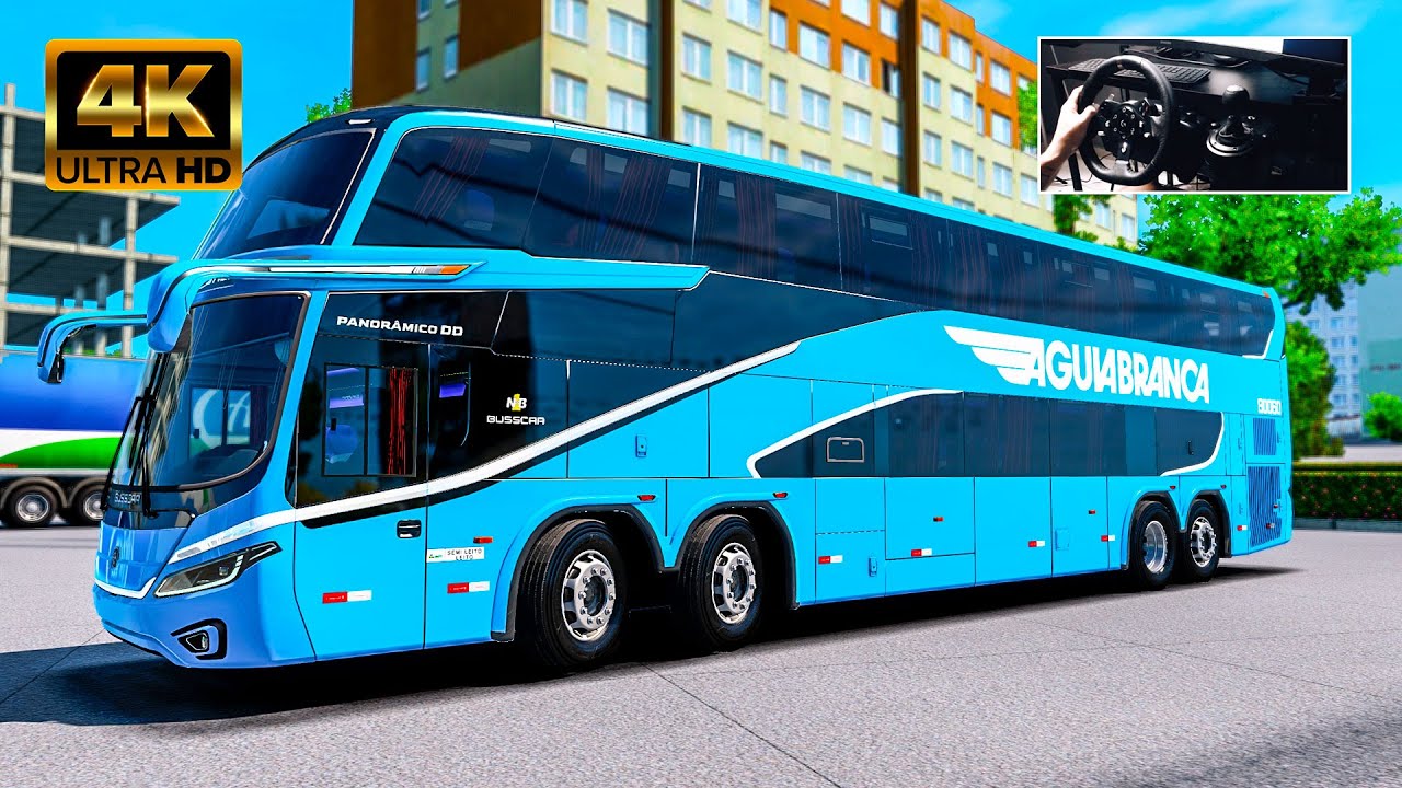 Bus Simulator - Delivering Passengers - Euro Truck Simulator 2 - YouTube