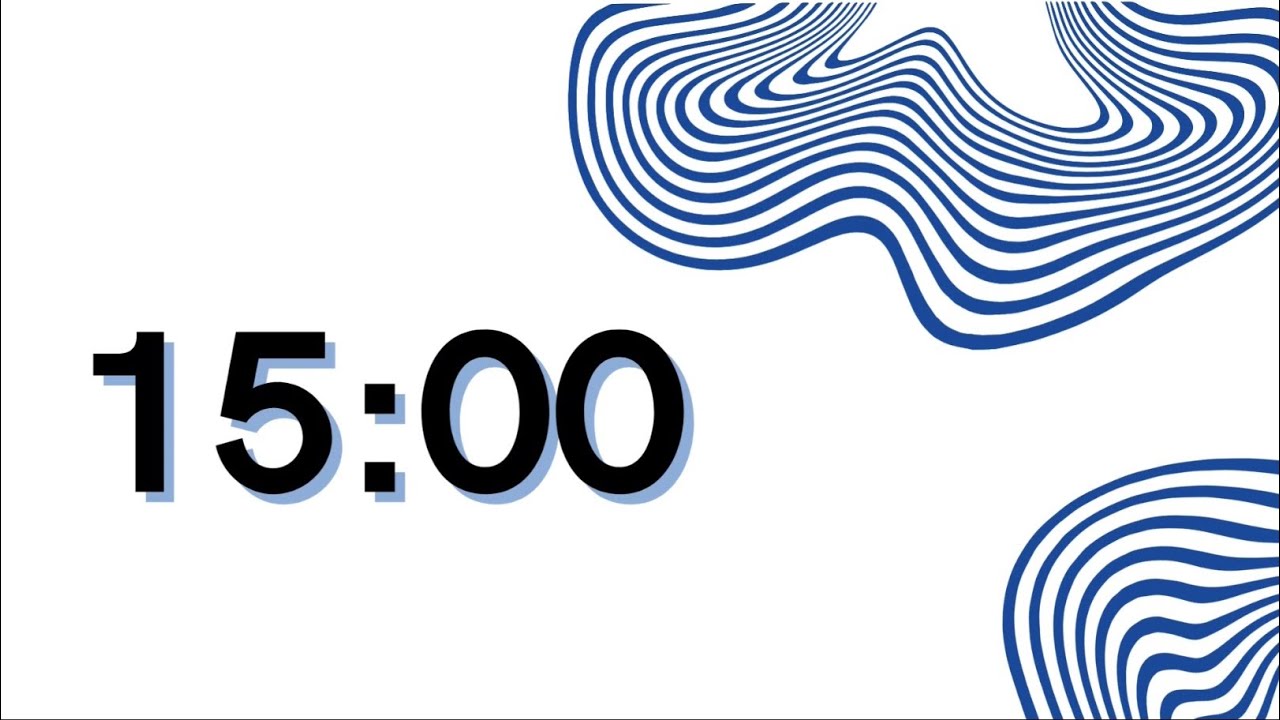 15-Minute Timer | Ocean Spiral - YouTube