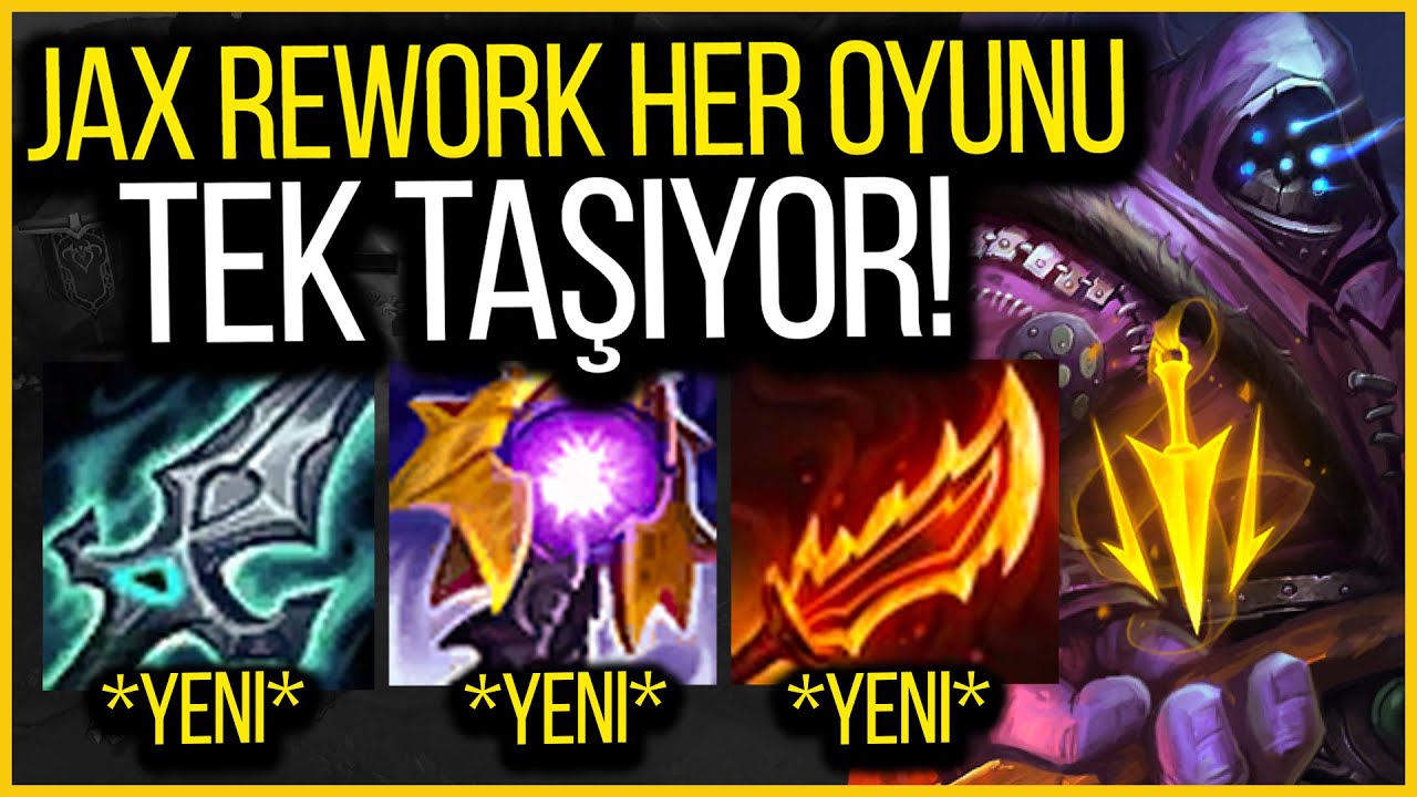💪 JAX REWORK SORUNSALI 💪 - YouTube