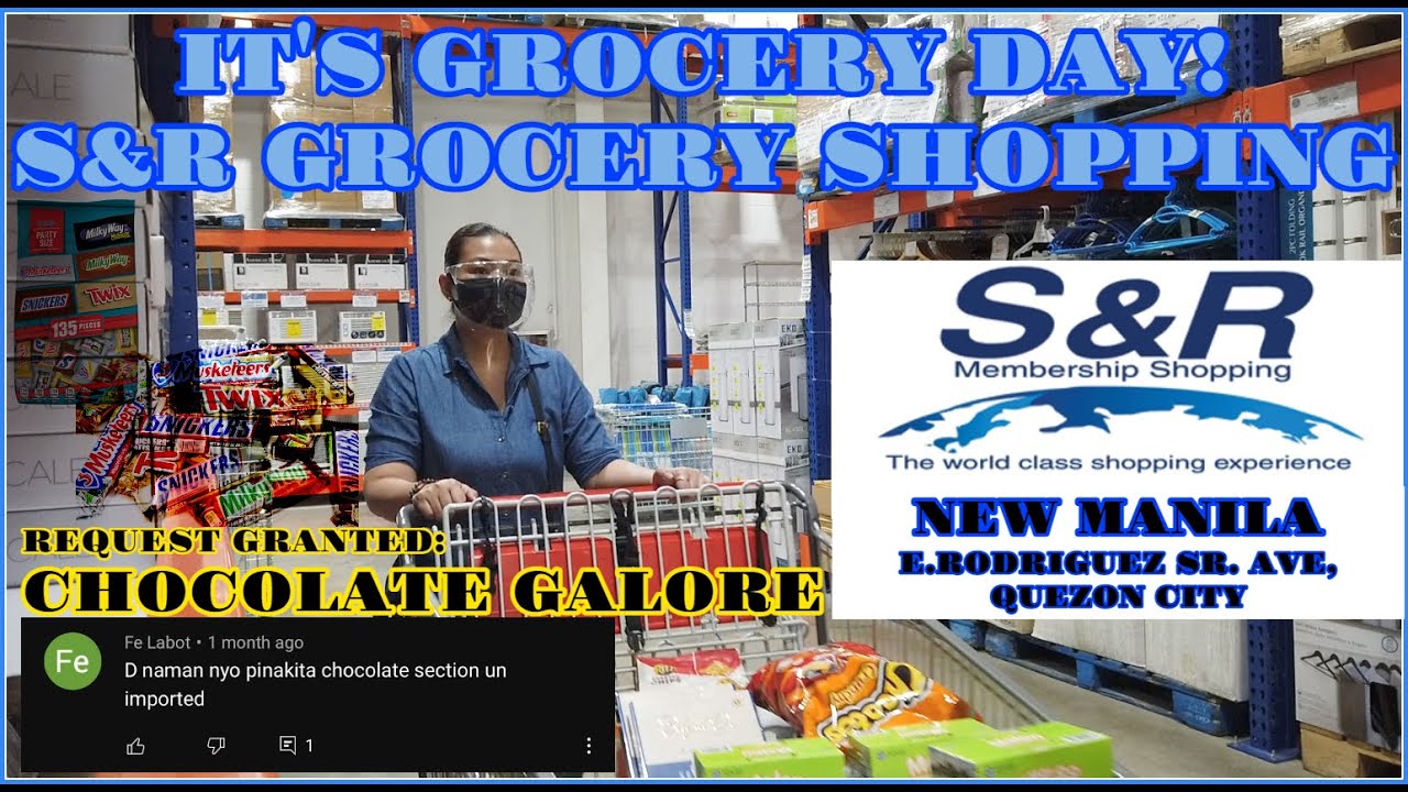 It's Grocery Day at S&R Membership Shopping-New Manila l Request ...
