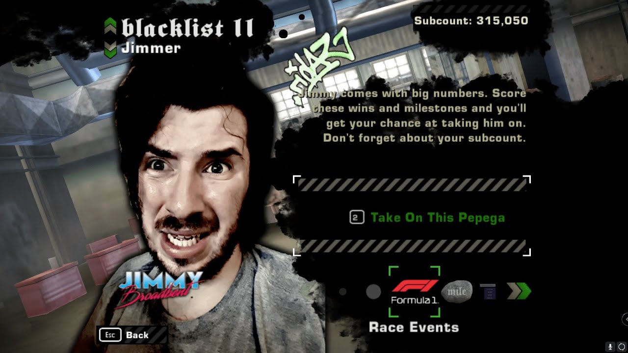 NFS MW 2005 Pepega V2 - Jimmy Broadbent #11 - YouTube