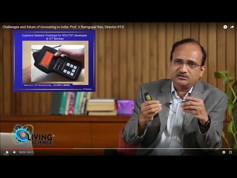 Challenges and future of innovating in India- Prof. V Ramgopal Rao ...