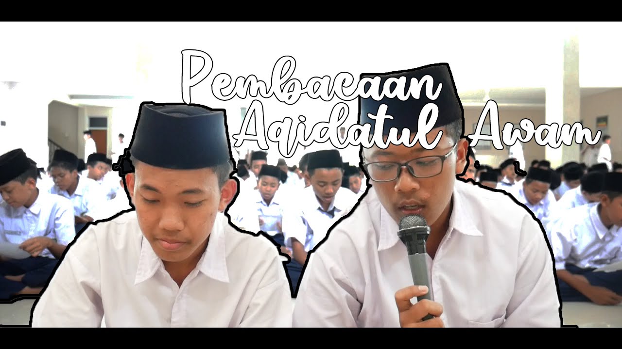 Pembacaan Aqidatul Awam Santri YQBS 1 Pati - YouTube