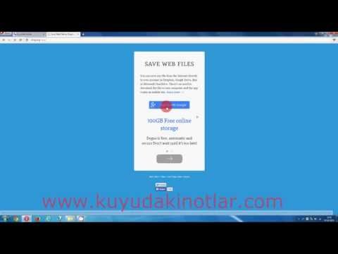 Bulut Servisi Hesabınıza Dosyalarınızı Kota Harcamadan İndirme