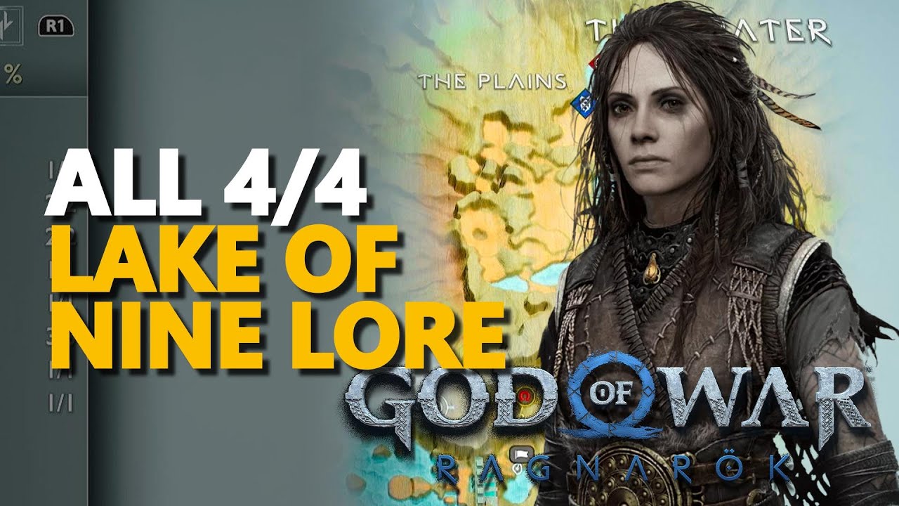 All Lake of Nine Lore God Of War Ragnarok - YouTube