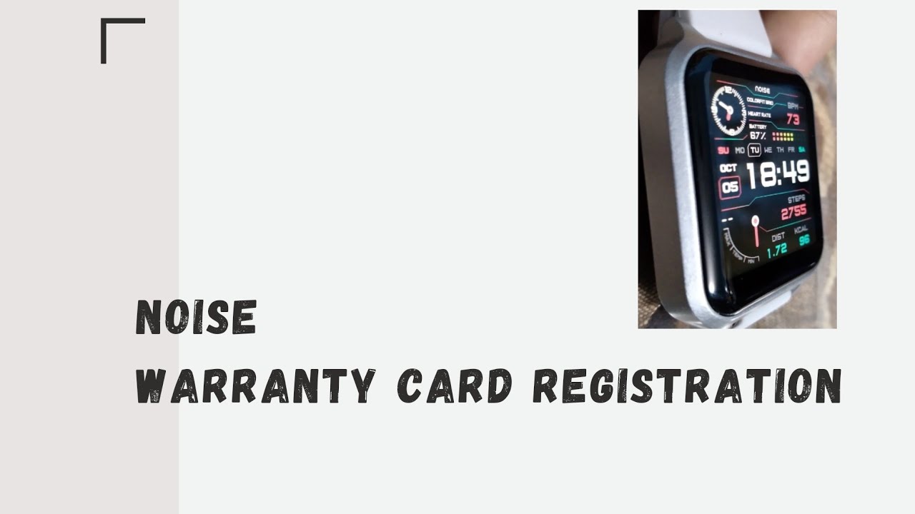Noise Smartwatch Warranty registration process || Noise Colourfit Brio ...
