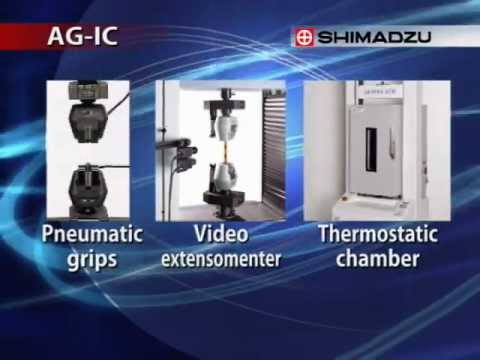 Maquina Universal AG-IC Shimadzu - YouTube