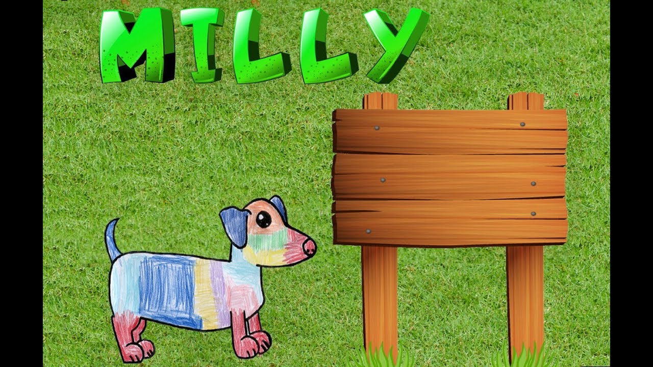 Milly the dog, your children first graphical adventure - YouTube