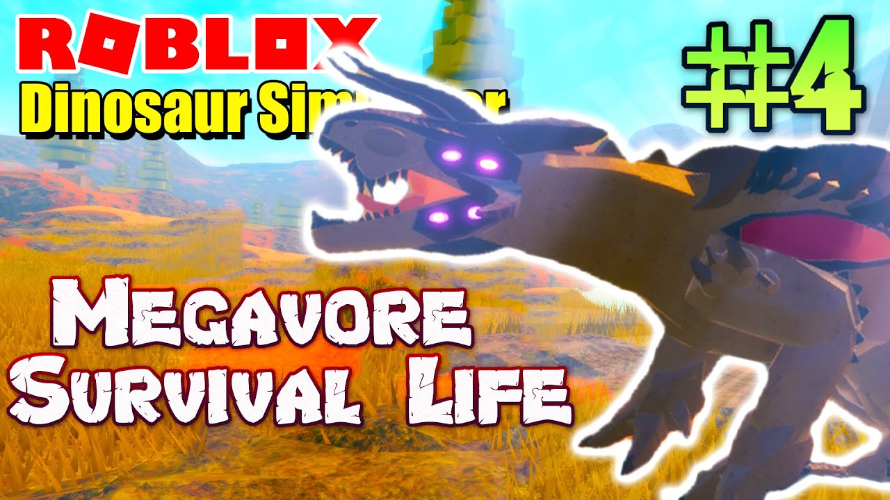 Roblox Dinosaur Simulator - Megavore Survival Life Episode #4 - YouTube