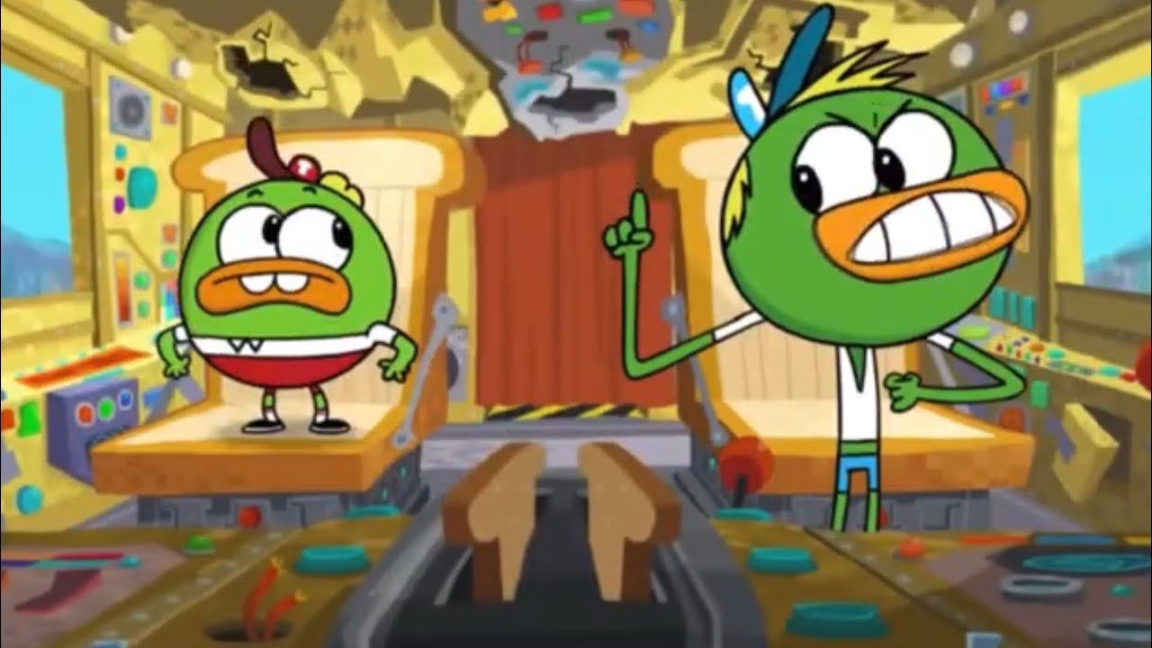 Breadwinners - Rocket Van VS Oonksi The Beaver - YouTube
