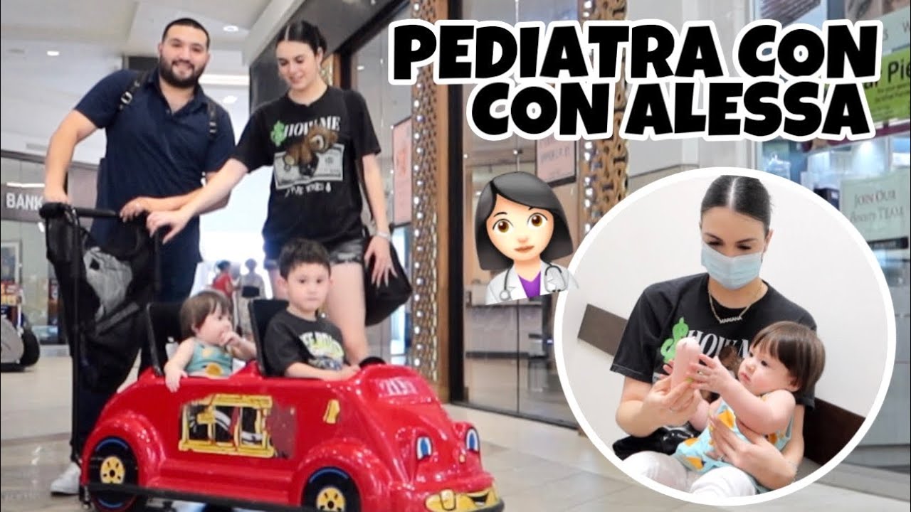 FUIMOS AL PEDIATRA ⎪CHEQUEO DE LOS 9 MESES DE ALESSA - YouTube