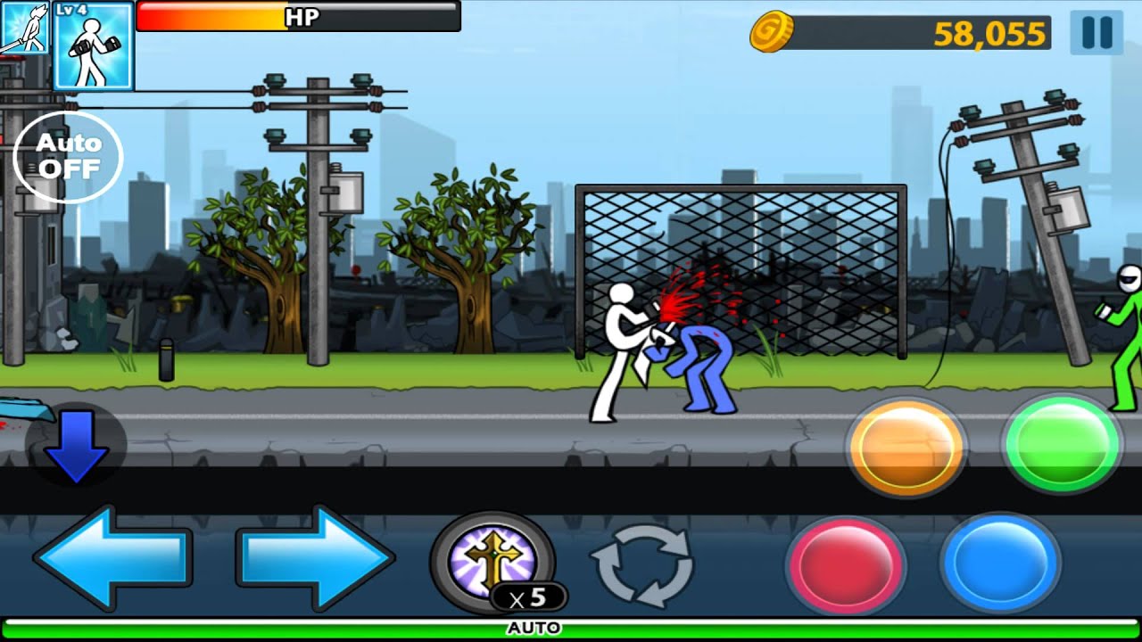 Anger Of Stick 4 Reboot Level 18 FULL - Gameplay HD [Android] - YouTube