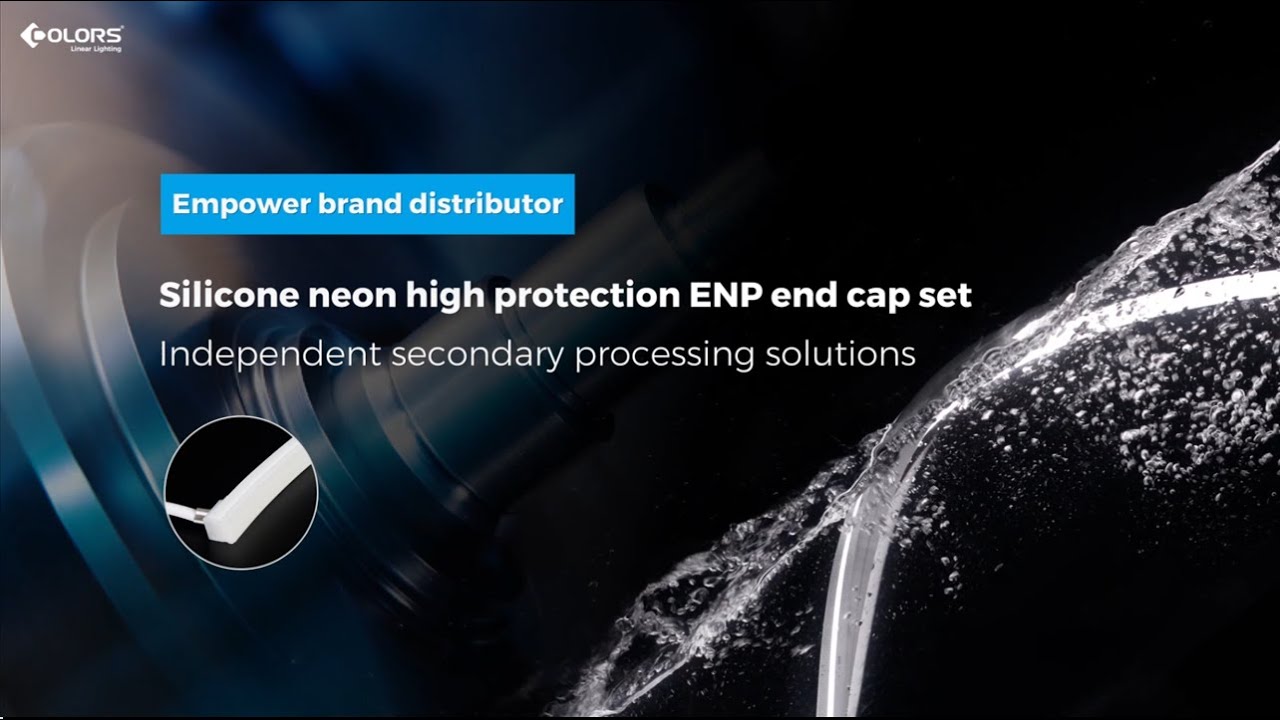 COLORS production process | Silicone neon high protection ENP end cap ...